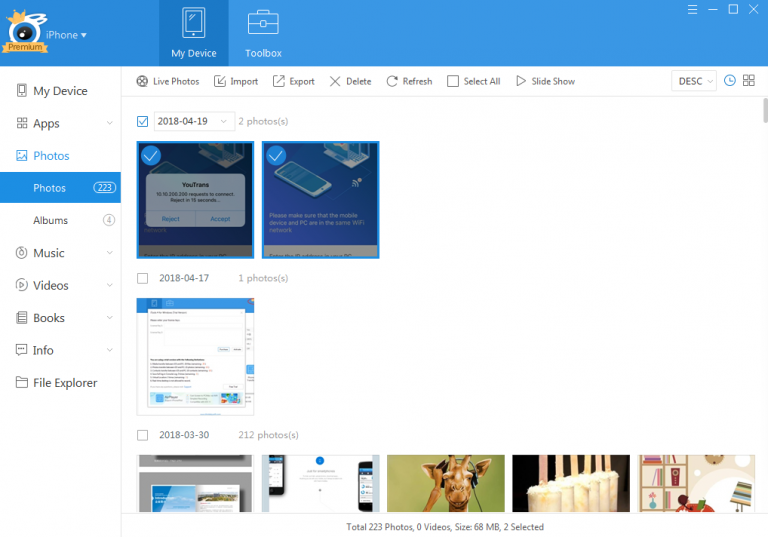 Best iPhone transfer software to replace iTunes--iTools( ThinkSkysoft)