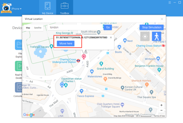 How to fake gps location on iPhone - iTools(Thinkskysoft)
